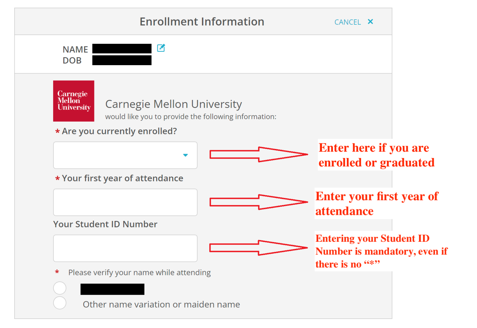 A step by step guide on how to order and send official transcripts electronically – Day 1 CPT
